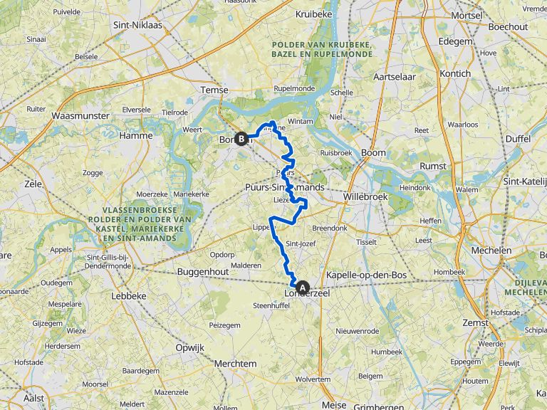 Wandeling 22/08/2024 Londerzeel - Puurs - Bornem (spoor) 24km | hike ...